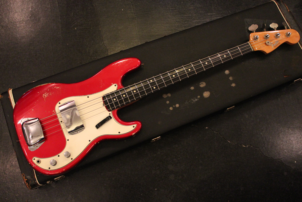 Fender 1965y[Precision Bass[“Candy Apple Red” | GUITAR TRADERS TOKYO