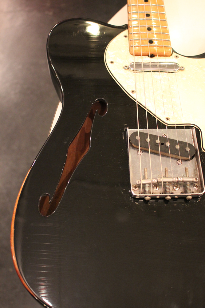 Fender 1969y[Telecaster Thinline[“Original Black”[Mahogany Body ...